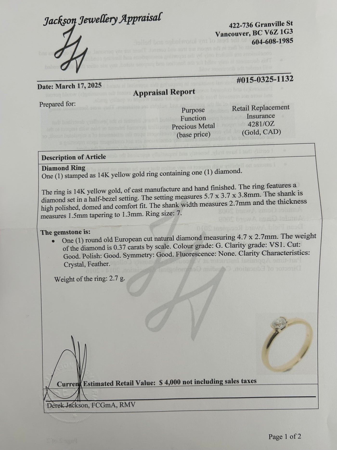 Semi-Bezel Diamond Engagement Ring | Felicity Ring | Evorden