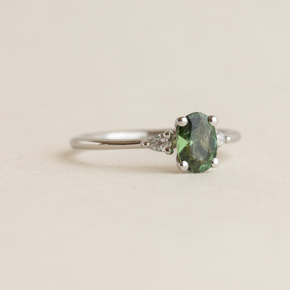 Three Stone Engagement Ring | Sienna Ring | Evorden