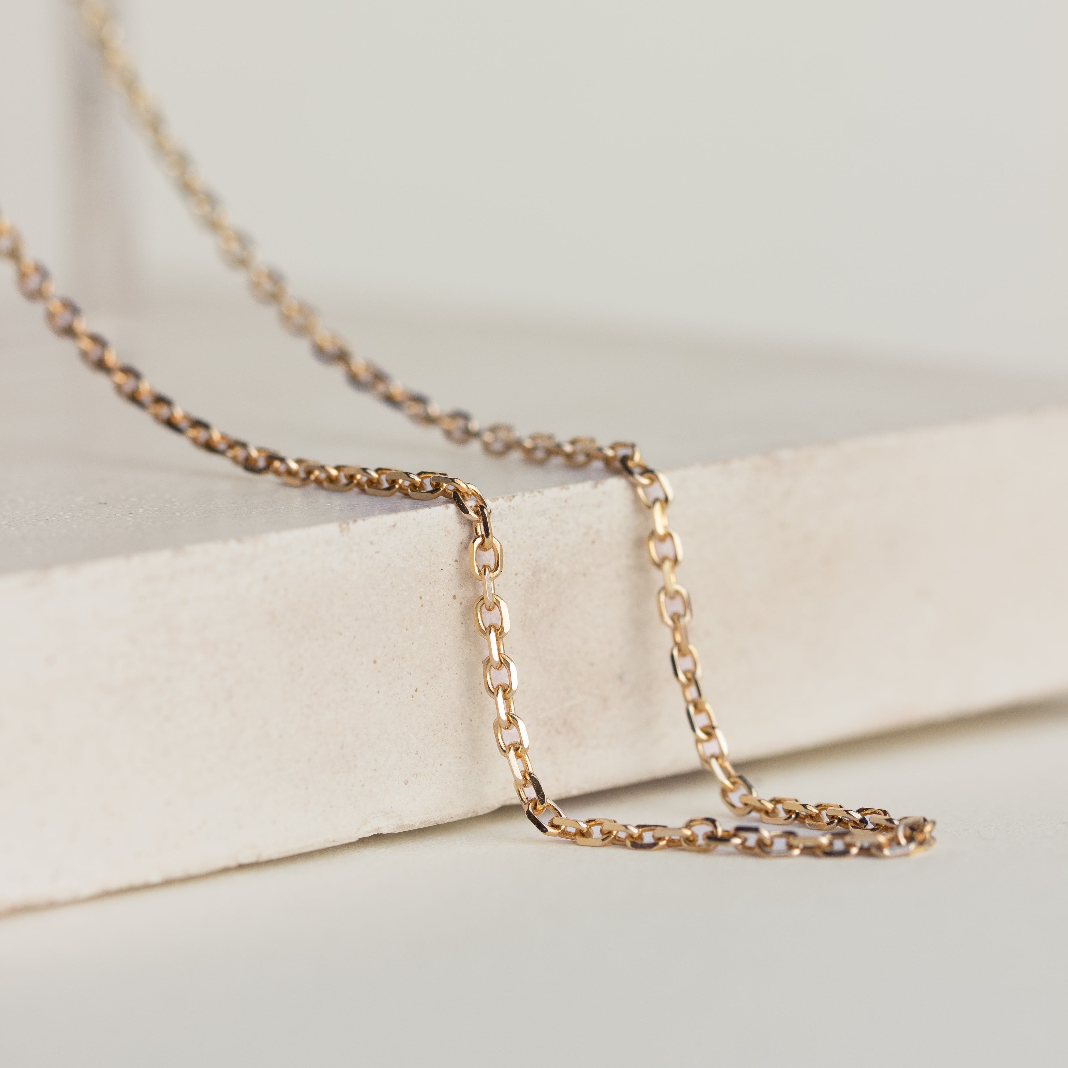 Vintage Biker Chain 14K Gold (18") | Curated Fine Vintage Jewellery ...