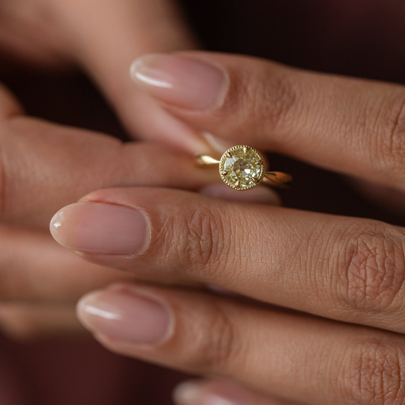 Old European-cut Diamond Engagement Ring | Cameron Ring | Evorden