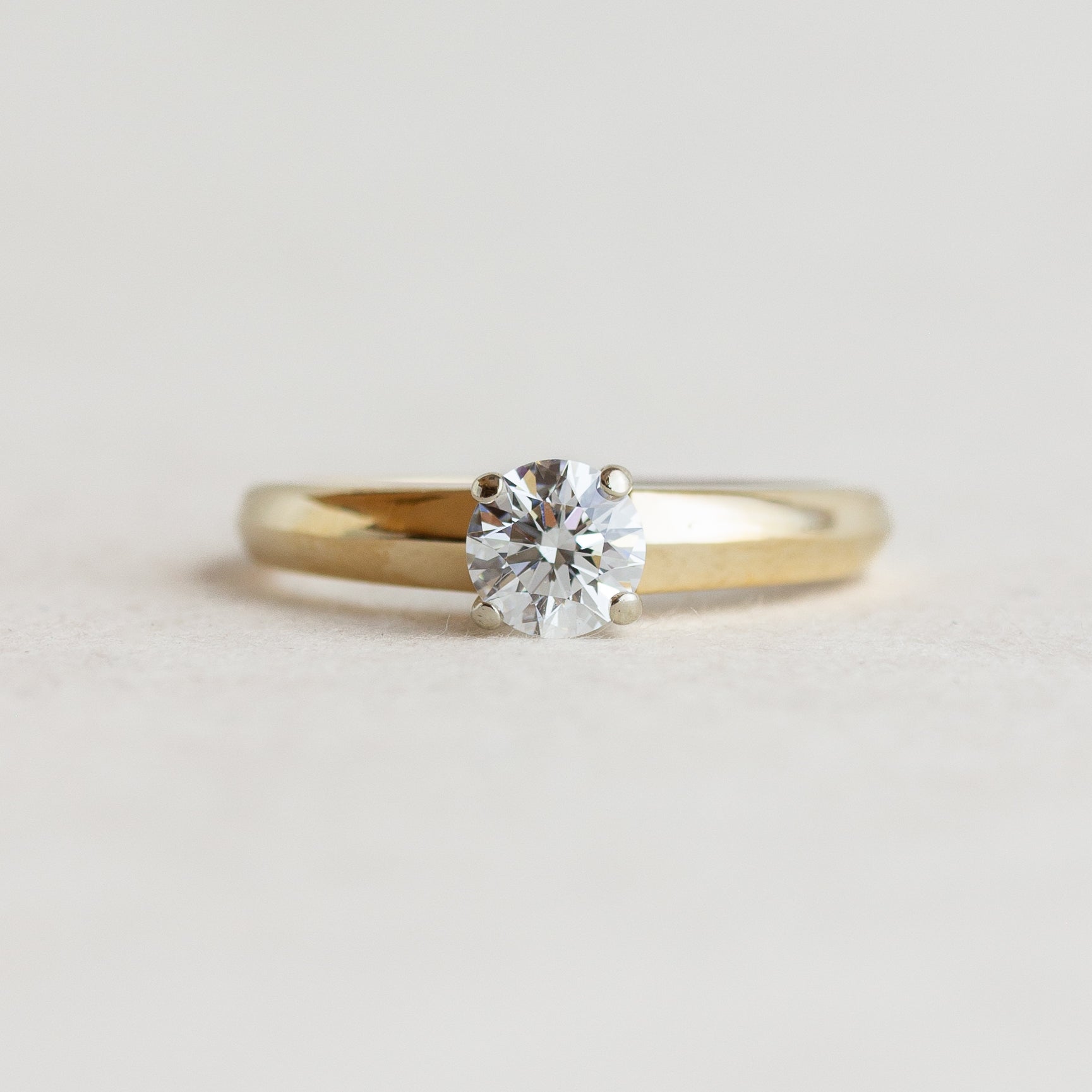 Canadian Diamond Solitaire Engagement Ring | The Penrose Ring | Evorden